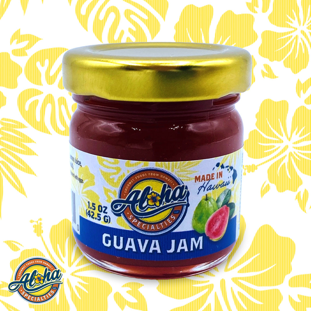 Hawaiian Gourmet Mini Guava Jam - Made in Maui, Hawaii! – Aloha Specialties