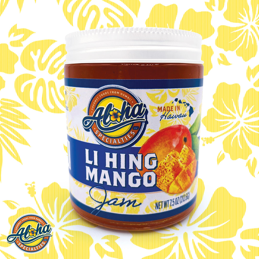 Hawaiian Gourmet Li Hing Mango Jam - Made in Maui, Hawaii! – Aloha ...