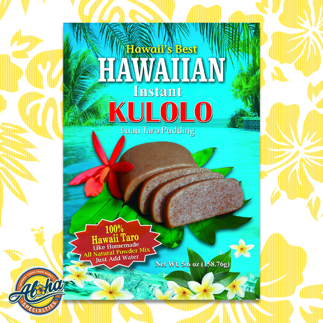 Hawaii's Best Hawaiian Instant Kulolo Luau Taro Pudding Mix – Aloha ...